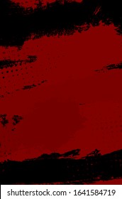 Grungy Scratchy Red Black Background Your Stock Vector (Royalty Free ...