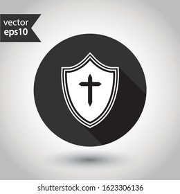 Guard Symbol Shield Icon Protection Sign: เวกเตอร์สต็อก (ปลอดค่า ...
