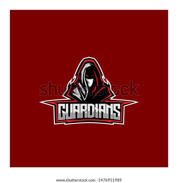 Guardians Mascot Concept Logo Initial Stock Vector (Royalty Free ...