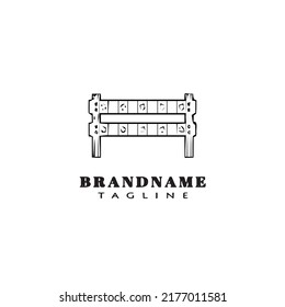 Guardrail Logo Icon Design Template Black Stock Vector (Royalty Free ...