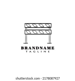 Guardrail Logo Icon Design Template Black Stock Vector (Royalty Free ...
