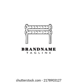 Guardrail Logo Icon Design Template Black Stock Vector (Royalty Free ...