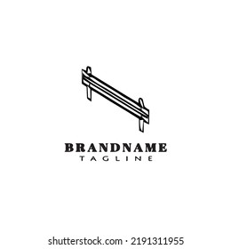 Guardrail Logo Icon Design Template Black Stock Vector (Royalty Free ...