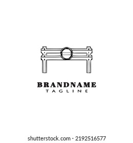 Guardrail Logo Icon Design Template Black Stock Vector (Royalty Free ...