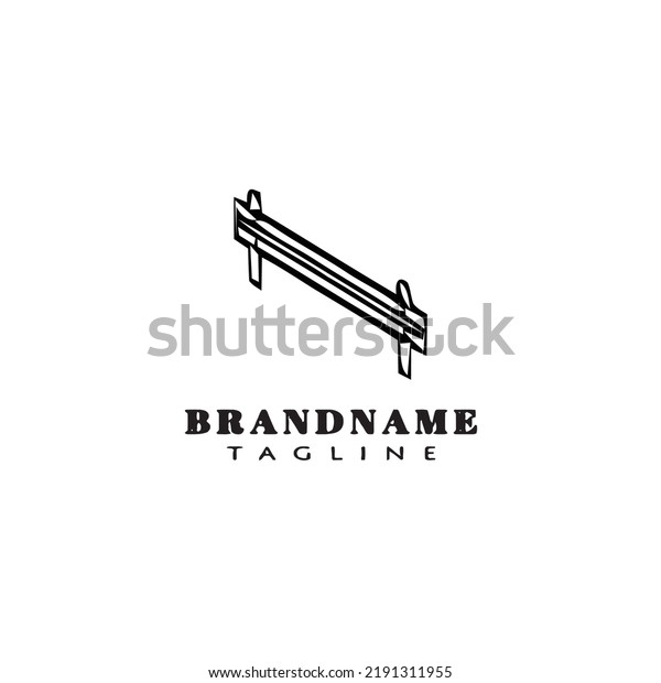 Guardrail Logo Icon Design Template Black Stock Vector (Royalty Free ...