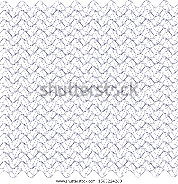 Guilloche Lines Security Background Certificate Watermark 库存矢量图（免版税 ...