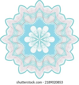 Guilloche Security Design Vector111 Stock Vector (Royalty Free ...