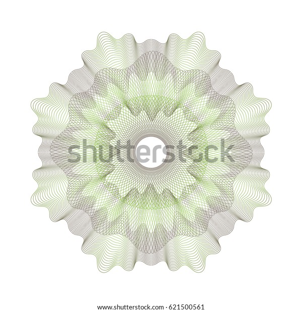 Guilloche Water Marks Patterns Certificate Diploma Stock Vector ...