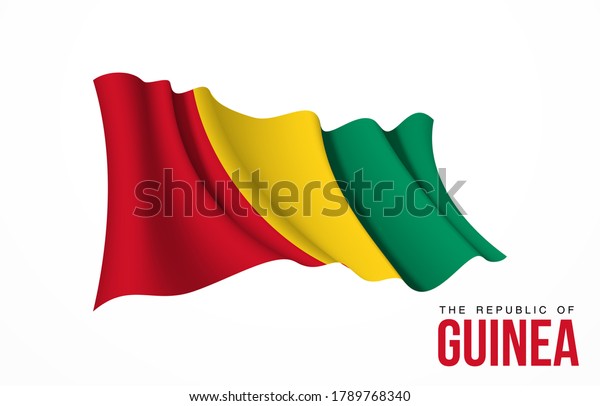 Guinea Flag State Symbol Isolated On Stock Vector (Royalty Free ...