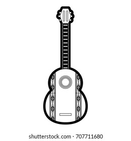 Guitar Instrument Design Stock Vector (Royalty Free) 707711680 ...