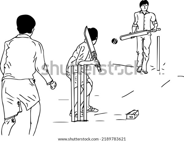 854 Indian Teams Playing Cricket Images, Stock Photos & Vectors ...