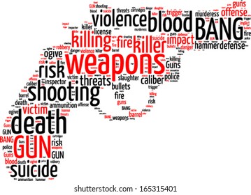 1,787 Gun Words Stock Vectors, Images & Vector Art | Shutterstock