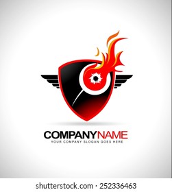 Gun Shop Logo Vector Creative Logo Stock Vector (Royalty Free ...