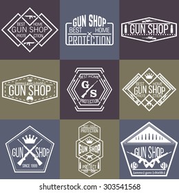 653 Gun Store Logo Images, Stock Photos & Vectors | Shutterstock