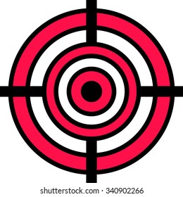 Gun Targets Vector Stock Vector (Royalty Free) 340902266 | Shutterstock