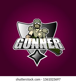 Gunner E Sport Logo Icon Symbol Stock Vector (Royalty Free) 1361023697 ...