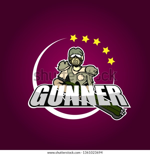 Gunner E Sport Logo Icon Symbol Stock Vector (Royalty Free) 1361023694 ...