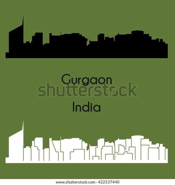 Gurgaon India Stock Vector (Royalty Free) 422537440 | Shutterstock