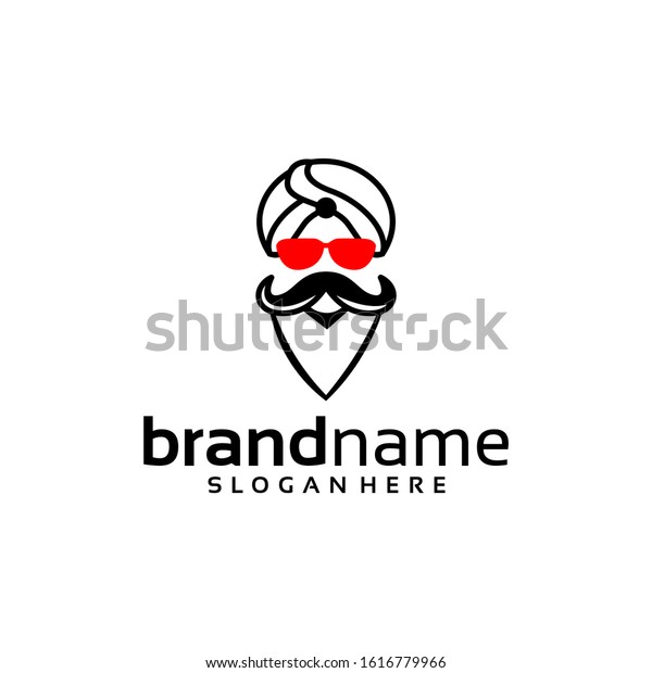 Guru Logo Design Vector Template Stock Vector (Royalty Free) 1616779966 ...