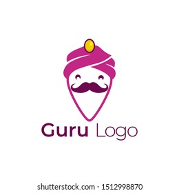 Guru Logo Icon Designs Vector Stock Stock Vector (Royalty Free ...