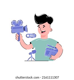 5,035 Cartoon camera guy Images, Stock Photos & Vectors | Shutterstock