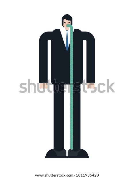 Guy Pukes Man Vomiting Vomit Isolated Stock Vector (Royalty Free ...
