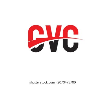 Gvc Letter Initial Logo Design Vector Stock Vector (Royalty Free ...