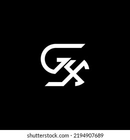 Gx Letter Logo Creative Design Vector Stock Vector (Royalty Free ...
