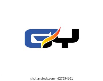 Gy Letter Logo Stock Vector (Royalty Free) 627554681 | Shutterstock