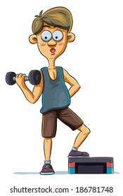 33,888 Man gym cartoon Images, Stock Photos & Vectors | Shutterstock