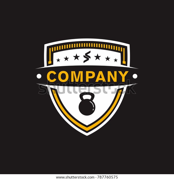 Gym Class Logo Illustration Stock Vector (Royalty Free) 787760575 ...