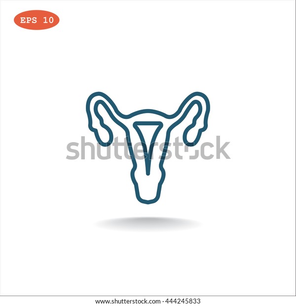Gynecology Icon Stock Vector (Royalty Free) 444245833