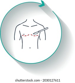 Gynecomastia surgery Images, Stock Photos & Vectors | Shutterstock