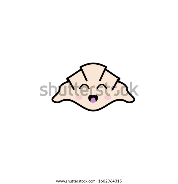 Gyoza Logo Design Vector Template Sign Stock Vector (Royalty Free ...