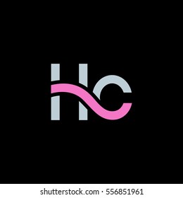 H C Letter Logo Design Vector Stock Vector (Royalty Free) 556851961 ...