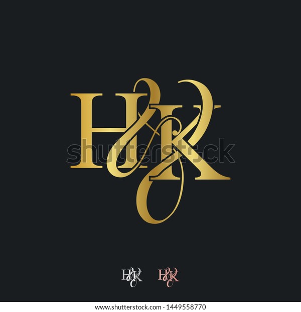 H K Hk Logo Initial Vector Stock Vector (Royalty Free) 1449558770 ...