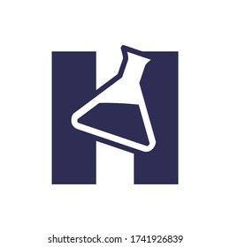 H Lab Logo H Initial Research Stock Vector (Royalty Free) 1741926839 ...