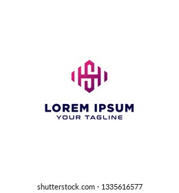 H S Logo Design Stock Vector (Royalty Free) 1335616577 | Shutterstock