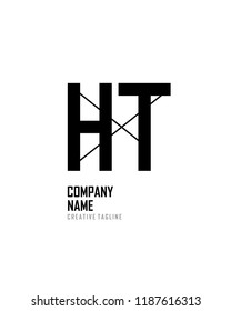 H T Initial Abstract Logo Vector Stock Vector (Royalty Free) 1187616313 ...