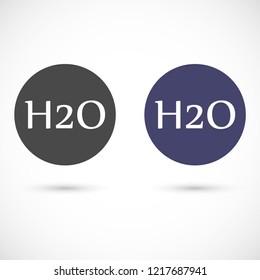 H2o Vector Icon 10 Eps Stock Vector (Royalty Free) 1190592001