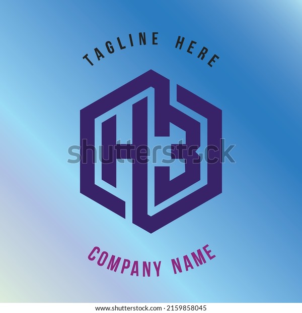 H3 Lettering Logo Simple Easy Understand Stock Vector (Royalty Free ...