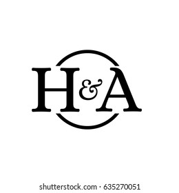 Ha Logo Stock Vector (Royalty Free) 635270051 | Shutterstock