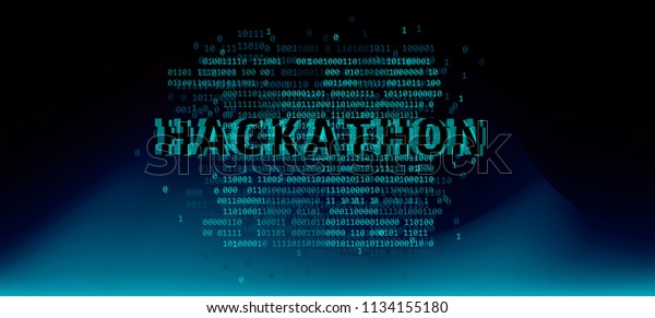 Hackathon Event Template Banner Cover Poster Stock Vector (Royalty Free ...