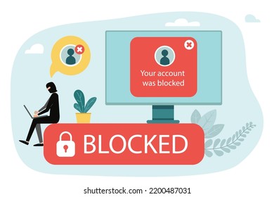 16,321 Blocking Account Images, Stock Photos & Vectors | Shutterstock