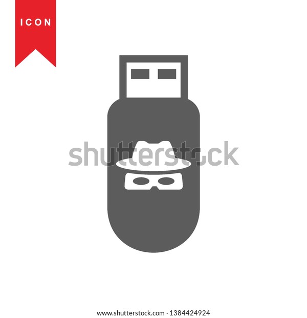 Hacker Icons Bug Virus Crack Worm Stock Vector (Royalty Free) 1384424924