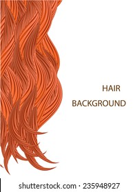 Hair Background Stock Vector (Royalty Free) 235948927 | Shutterstock