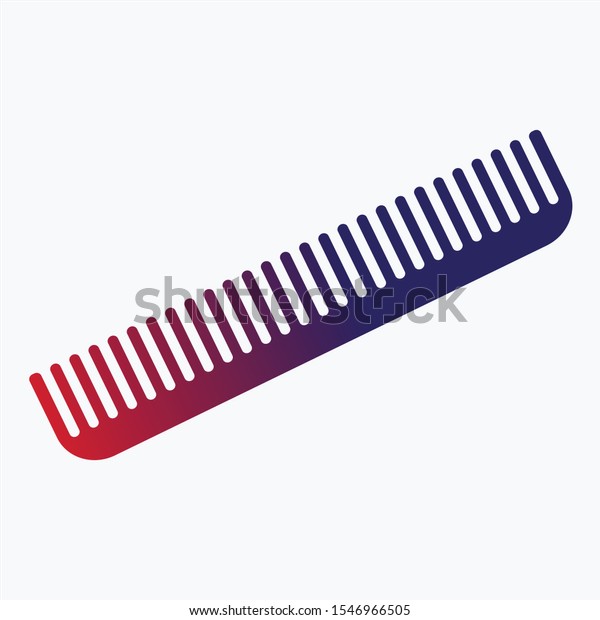 Hair Comb Logo Vector Eps 10 Stock Vector (Royalty Free) 1546966505 ...