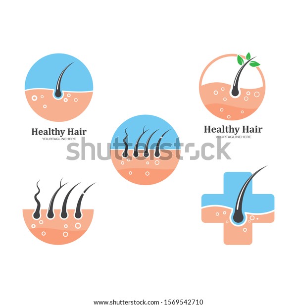 Hair Root Icon Vector Illustration Design Stock Vector (Royalty Free ...