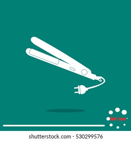 Hair Styler Flat Vector Icon Stock Vector (Royalty Free) 496113319 ...