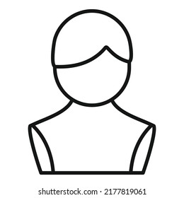 1,745 Wig Outline Images, Stock Photos & Vectors | Shutterstock